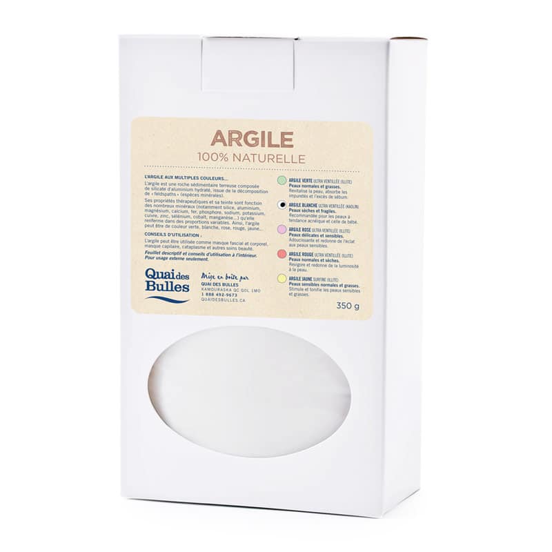 Argile blanche | Savonnerie | Quai des Bulles