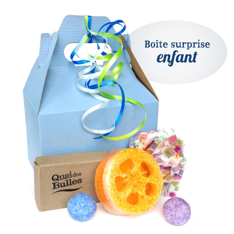 Boîte surprise – Enfant | Savonnerie | Quai des Bulles